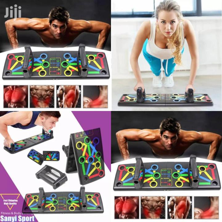Foldable Push Up Board Rack Board Training Board abdominal Muscle ...