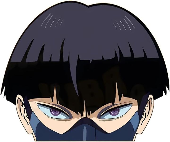 Kafka Peeker Anime Kaiju No.8 Manga Decal Stickers, UV Resistant, for ...