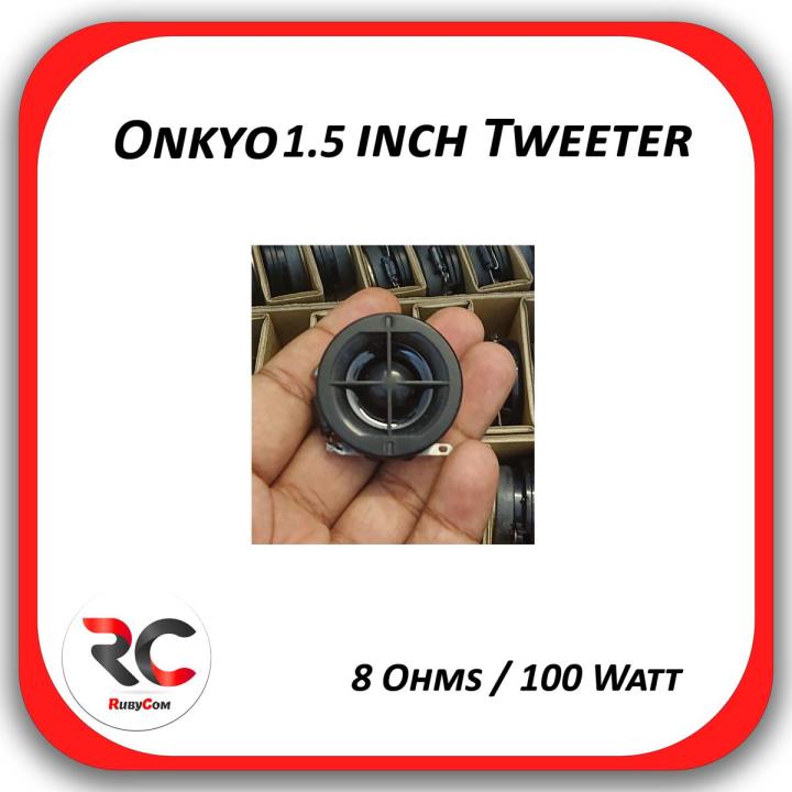 Onkyo Tweeter 1.5 inches 100-watt 8-ohms (2- speakers) | Daraz.pk