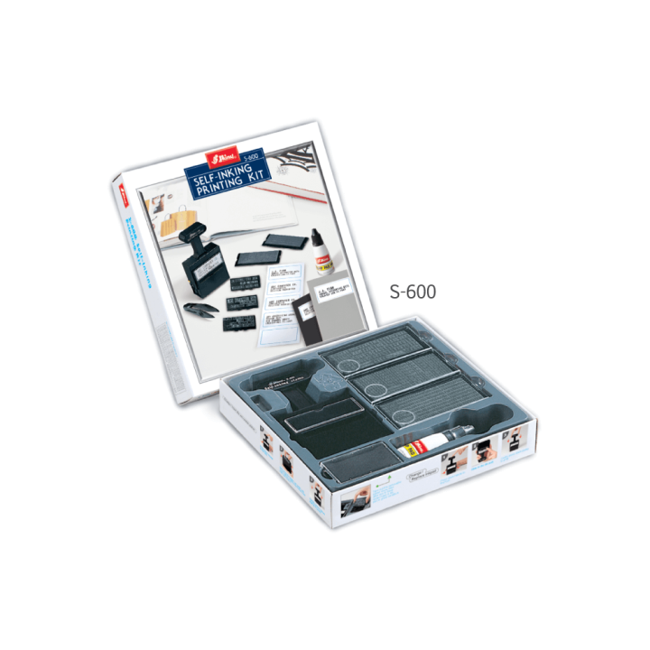 Shiny S-600 Rubber Stamp Self-Inking Printing Kit | Daraz.pk