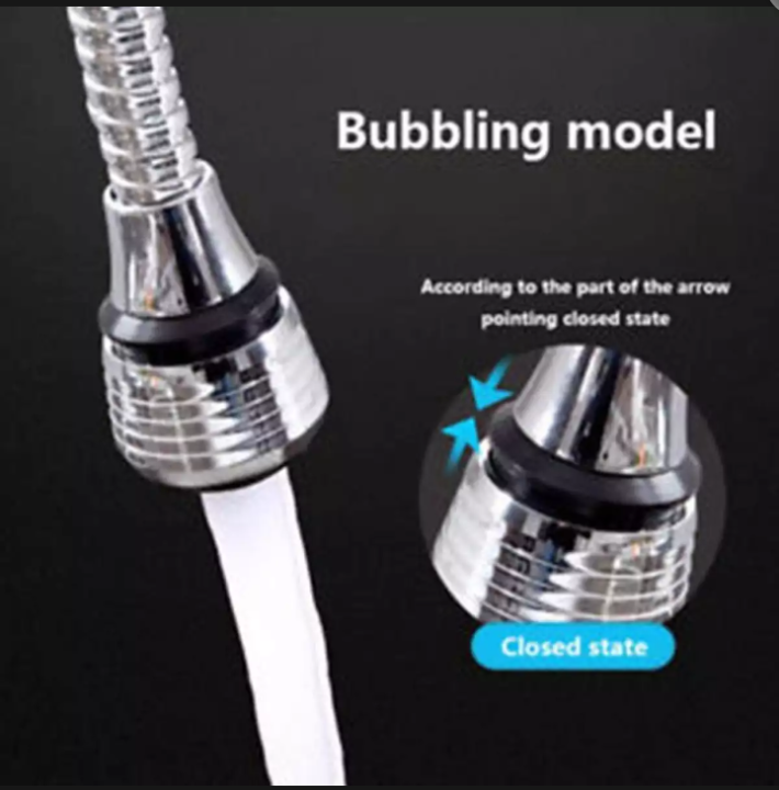 360°Rotatable 2 Modes Adjustment ABS water saving Tap Aerator Nozzle ...