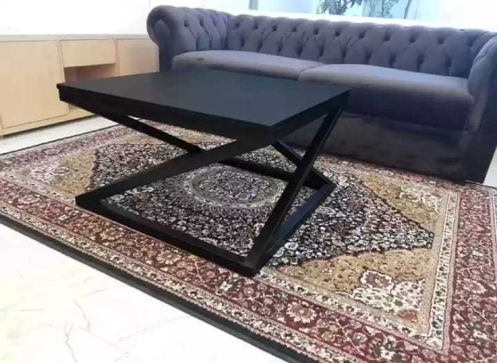 Coffee Center Table Charcoal Black 30x30 inches | Daraz.pk