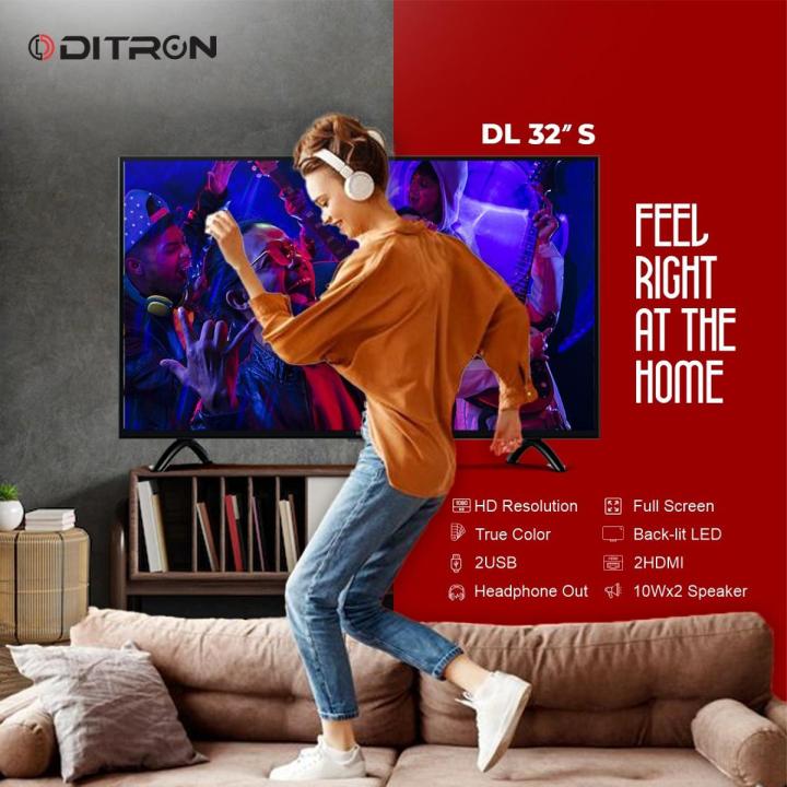 Ditron Led Tv Android-DL32FL ANDROID FRAMLESS | Daraz.pk