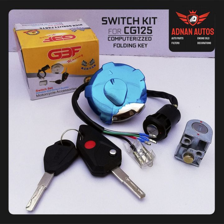 Switch Kit for CG 125 with Computer Key Set - 3 in 1 set Alter Switch ...