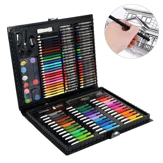 1. 150 Pcs Complete Art & Coloring Kit – Drawing, Sketching & Painting ...