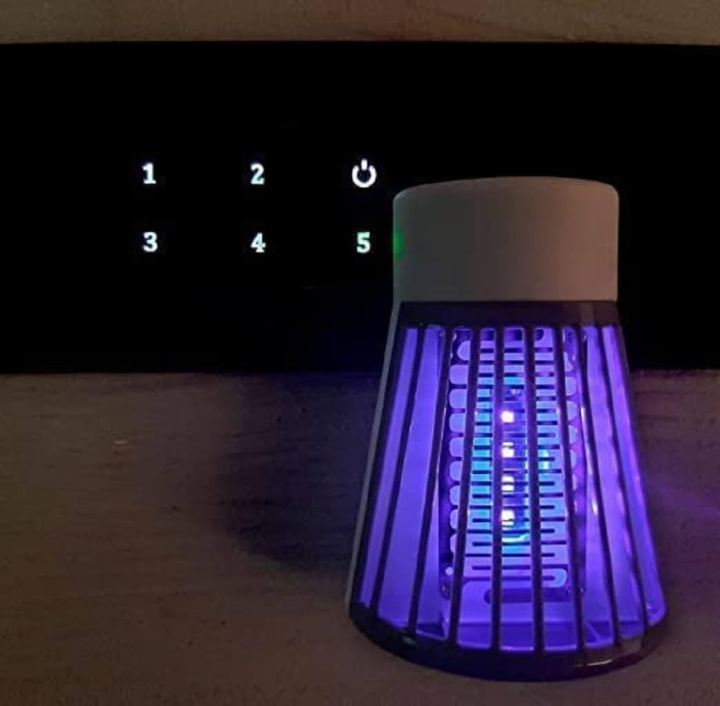 Mosquito Insect Bug Zapper Trap Killer LED Lamp, Electronic Mosquito ...