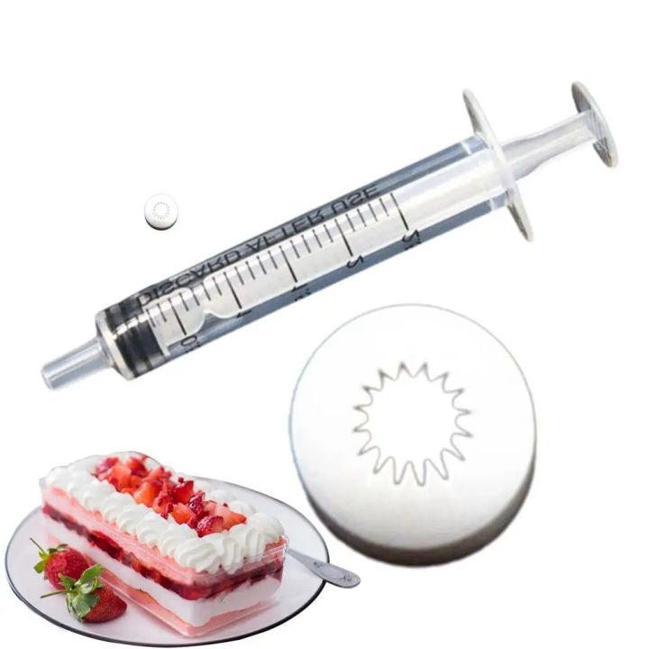 Cake Decorating Tools DIY Mini Icing Piping Nozzles Plastic Transparent ...