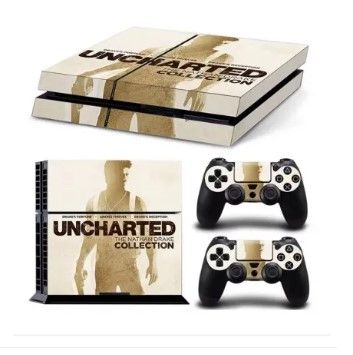 Ps4 slim\Fat\Pro Uncharted series: design skin with 2 controller skin ...