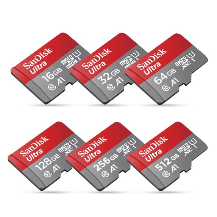 San--Disk Ultra microSD Memory Card 256GB - 128GB - 64GB - 32GB - 5 ...