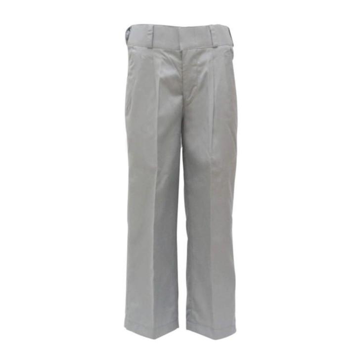 Half Elastic Light Grey Pant for School Boys 32 Inch 8-9 Years Boys ...