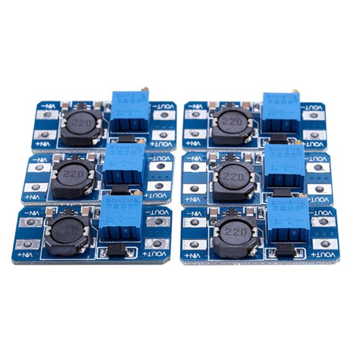 12Pcs MT3608 DC 2A Step Up Booster Module 2V-24V Boost Converter for ...