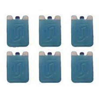 badgepack of 6 gel bottle Ice pack bottle for ice box air coolers, ac ...