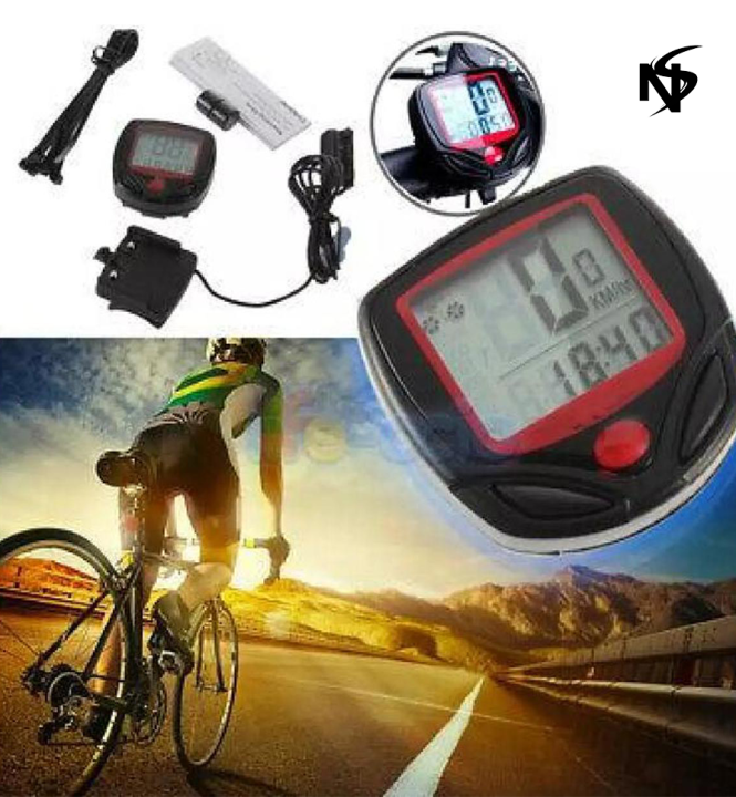 Noor's Bicycle Speedometer Digital speedometer Odometer bicycle meter ...