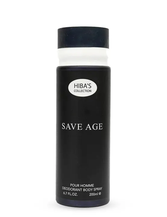 HIBAS Collections,DEODORANT SAVE AGE Body Spray 200 ML, | Luxury, Fresh ...