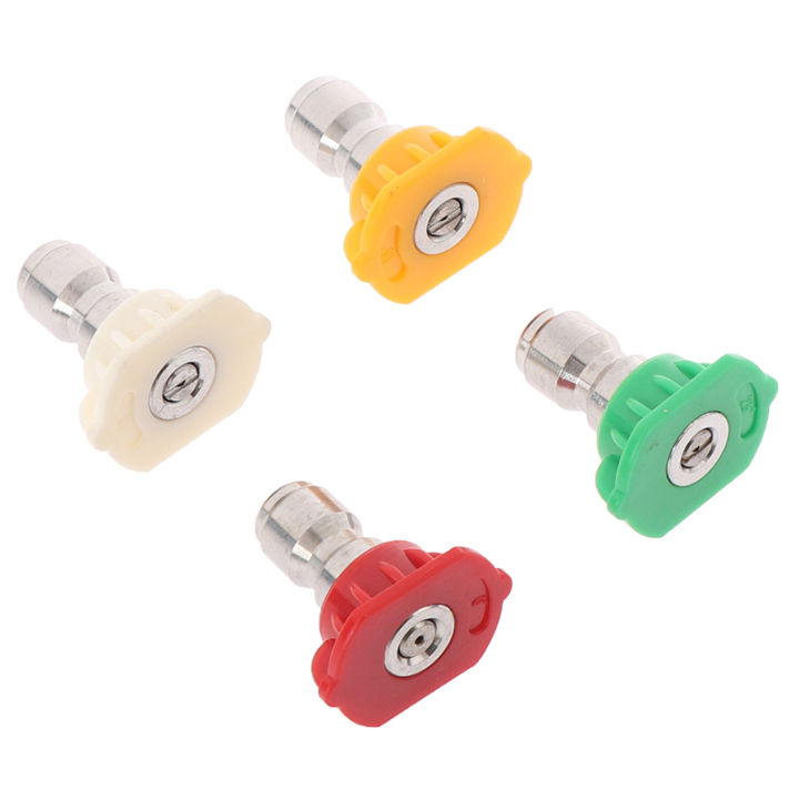 Stainless Steel Quick Connect High Pressure Spray Tip 0 15 25 40 Degree ...