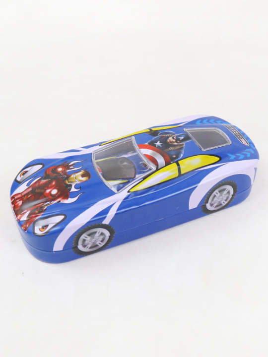 Avengers Geometry Pencil Box Blue | Daraz.pk