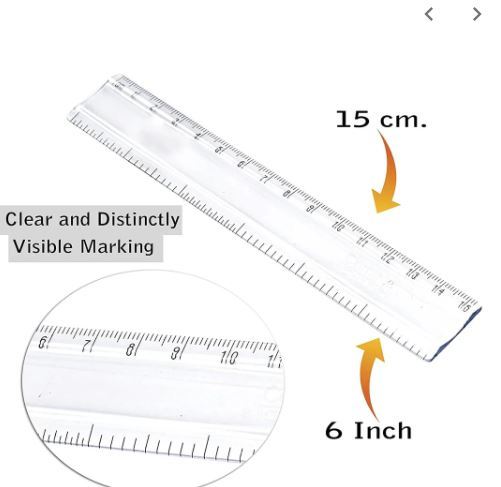 Perfect Regular Scale 6inch | Daraz.pk