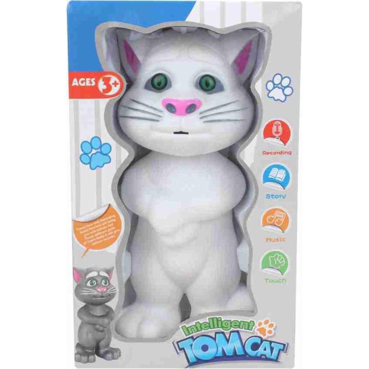 Talking Tom Multicolor Toy. A Intelligent Tom CAT with Touching ...
