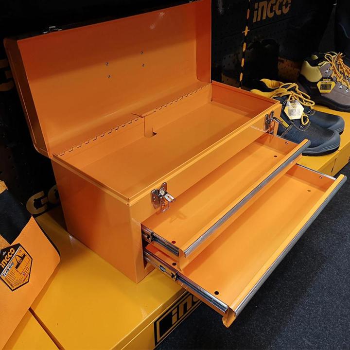 INGCO Metal Tool Box with 2pcs drawers | Daraz.pk