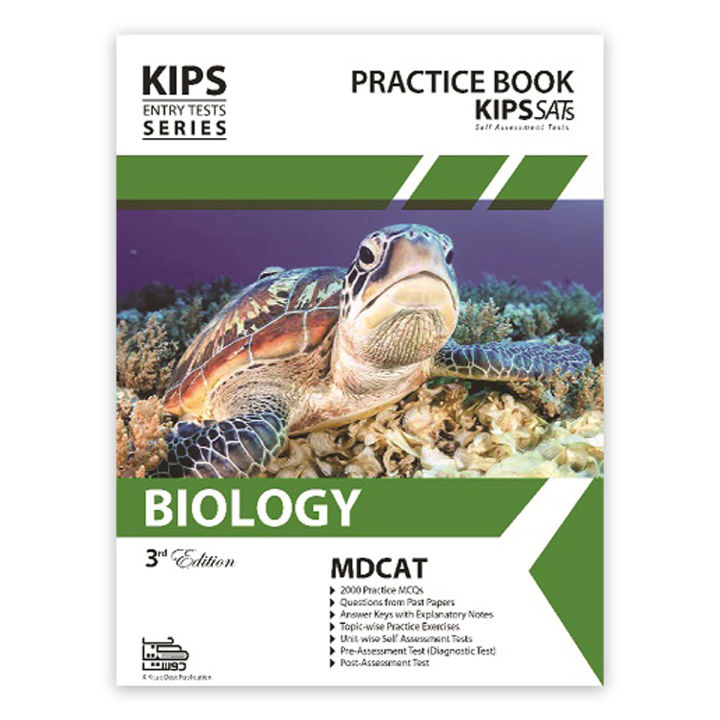KIPS MDCAT Biology Practice Book 3rd Edition – CBPBOOK | Daraz.pk