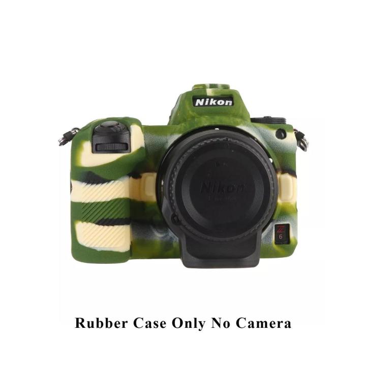 Soft Silicone Rubber Camera Protective Body Case Skin For Nikon Z7 II ...