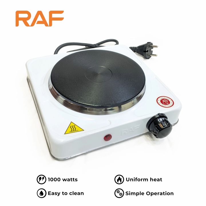 RAF Electric Stove - Portable Electric Stove - Electric Hot Plate - Open Iron Coil Single Burner ...