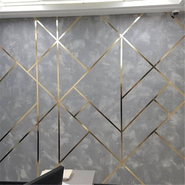 Acrylic Strips Stricker ️Wateproof ️Wall adhesive ️Colour: Golden ️Size ...