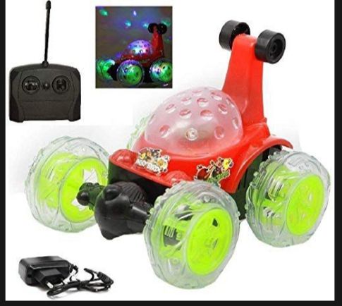 Dancing Car Rechargeable 360 Degree Rotation Wireless Full Lighting And ...