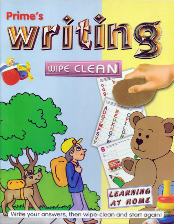 prime wipe and clean writing book | Daraz.pk