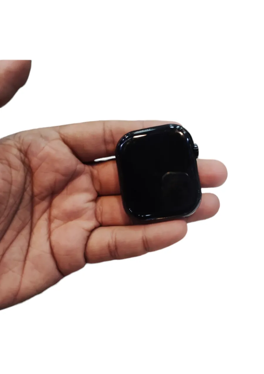 M101 Smartwatch with Magnet Chain Stainless Steel Body With Finger Tap ...