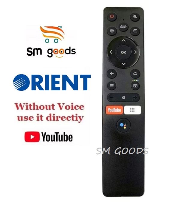 ORIENT Smart Android LED TV Remote Without Voice Cammands with Youtub ...