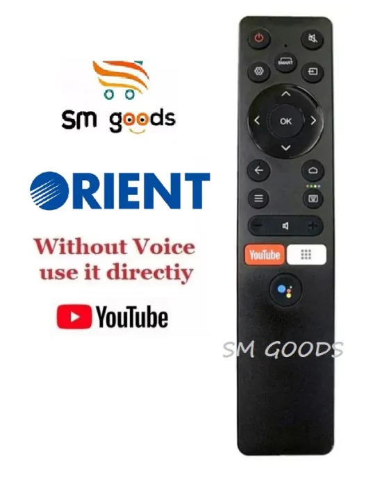 ORIENT Smart Android LED TV Remote Without Voice Cammands with Youtub ...