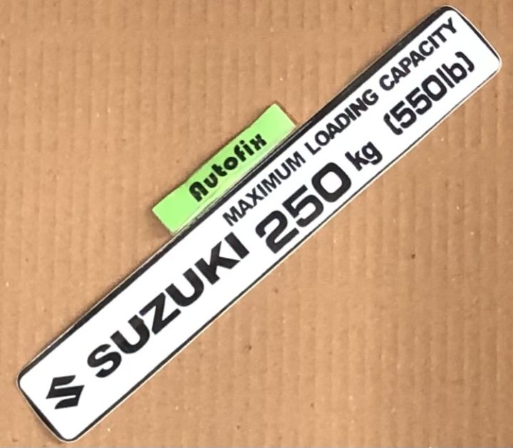 Suzuki Potohar Rear Exterior Sticker 250KG (Local) 01 PC | Daraz.pk