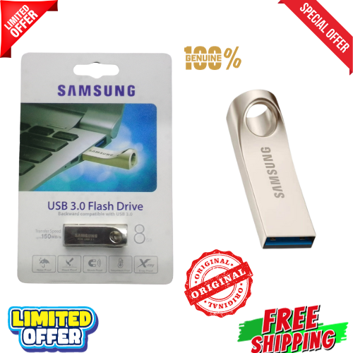 SAMSUNG USB 3.0 Flash Drive 8 GB Original Stick Pen Drive Metal Body Imported | Daraz.pk