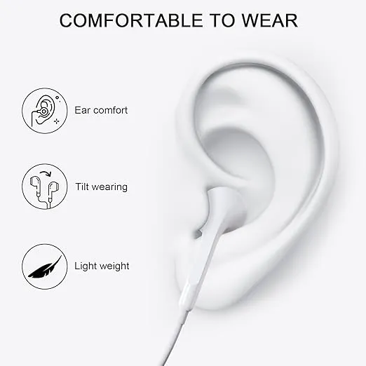 IP Lightning Handfree | Earphones | In-Ear Headphones for IP , IP ...