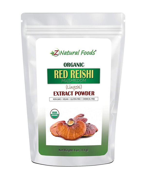 Organic Red Reishi Mushroom Powder 454G | Daraz.pk