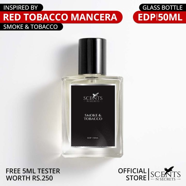 Smoke & Tobacco Inspired By Mancera Red Tobacco For Men | EDP (Spray ...