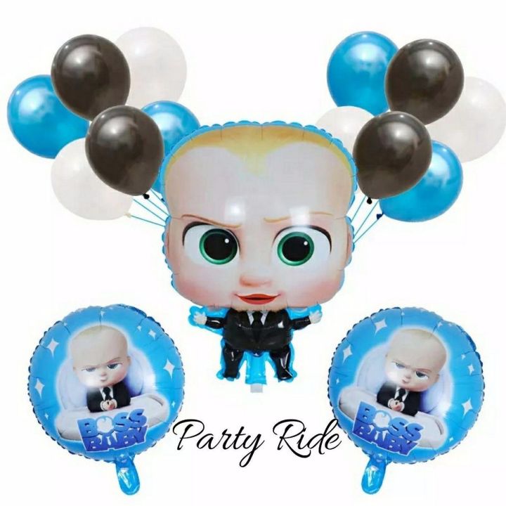 Boss baby balloons decor - 33 balloons / For boss baby birthday / boss ...