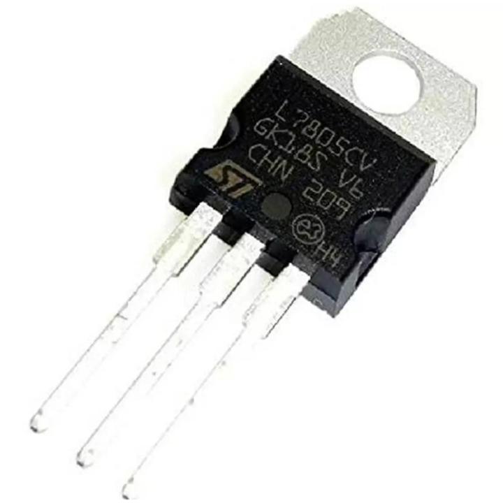 1 Pcs Original 7805 Transistor 5V Fixed Voltage Regulator IC - Best ...