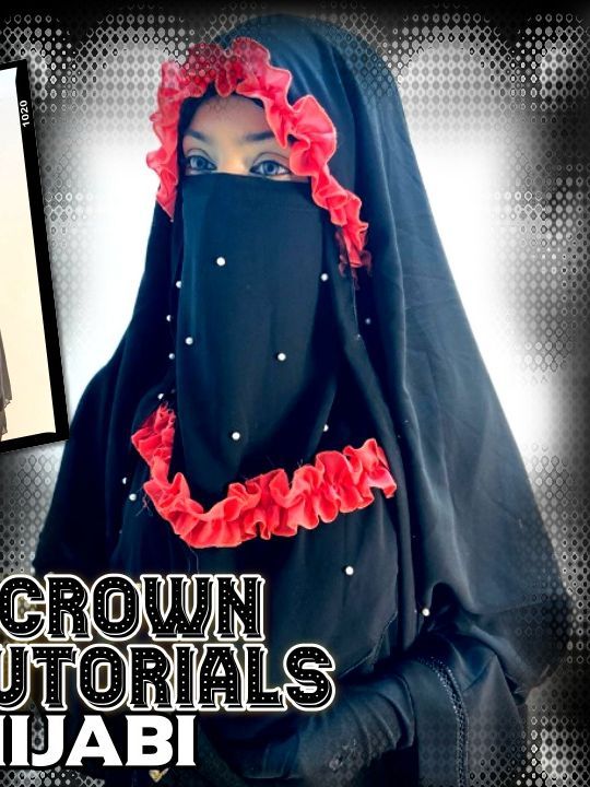 Farry Crawn Hijab Ready to Wear | Daraz.pk