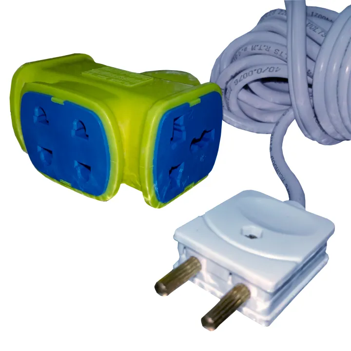 Extension Lead Non Breakable High Quality 4 Port Universal Power Socket ...