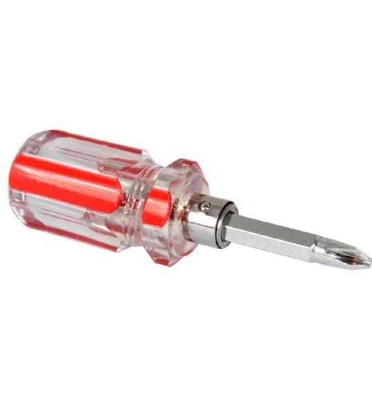 Good Quality Mini Pocket Two In One Screw Driver DIY Repair Tools gutka ...