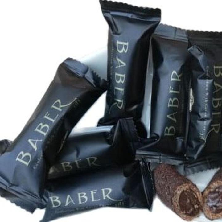 BABER Center filled chocolate wafer / Confection with cocoa cover ...