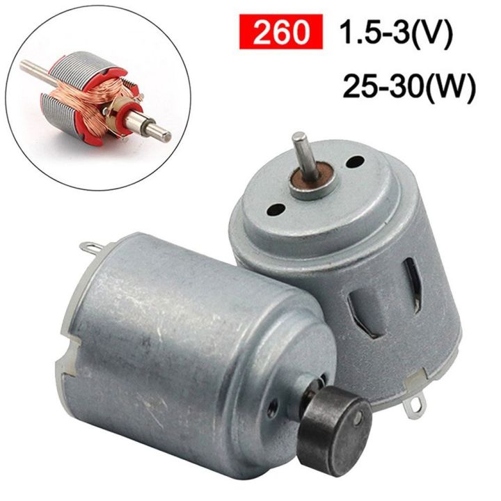 1Pcs New Mini 260 Motor DC 3-12V Toy Car Fan Electric Machinery Tools ...