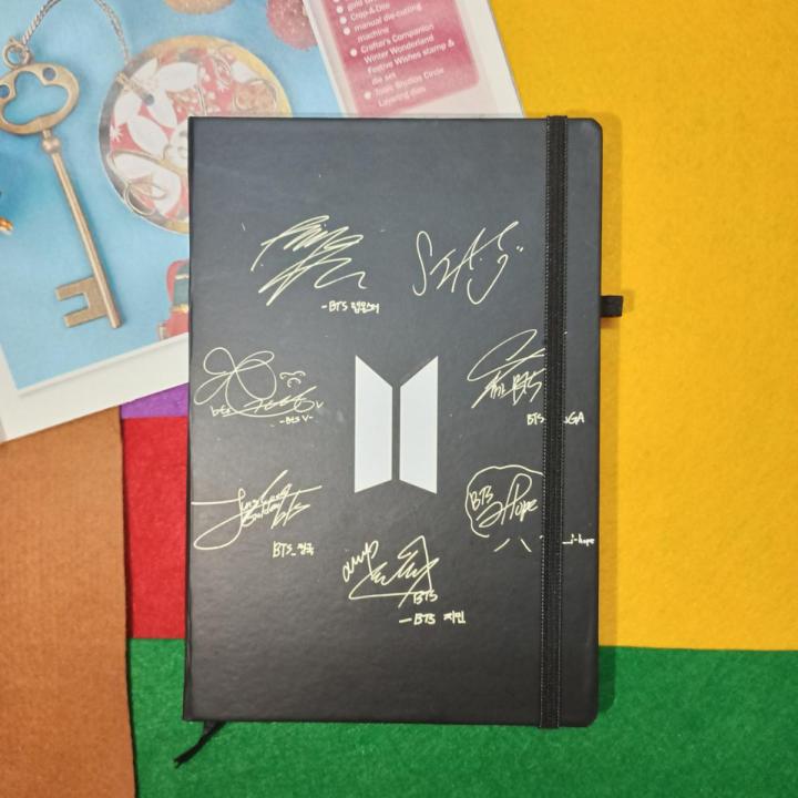 MyKitab - Printed Diary - BTS Signature | Daraz.pk