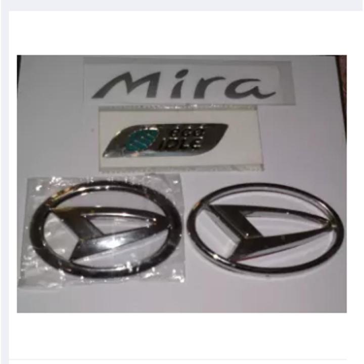 Daihatsu Mira Monogram set of 4 piece | Daraz.pk