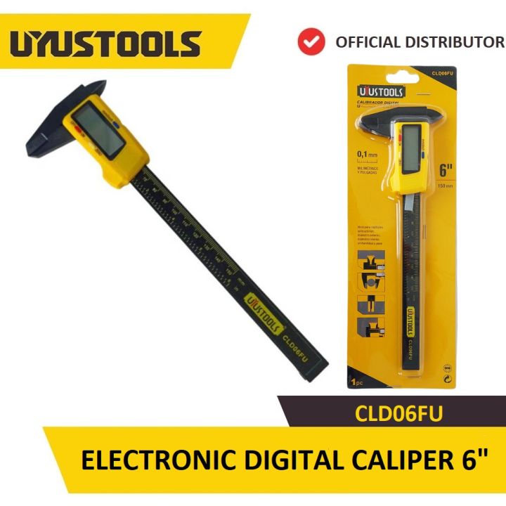 UYUSTOOLS CLD06FU ELECTRONIC DIGITAL CALIPER 6inch | Daraz.pk