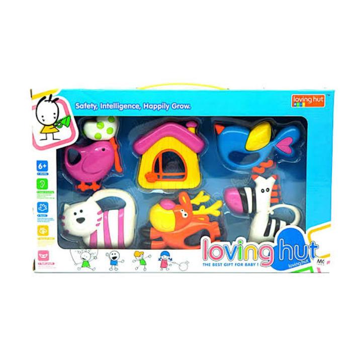 Loving Hut Baby Rattle Set Early Toy | Daraz.pk