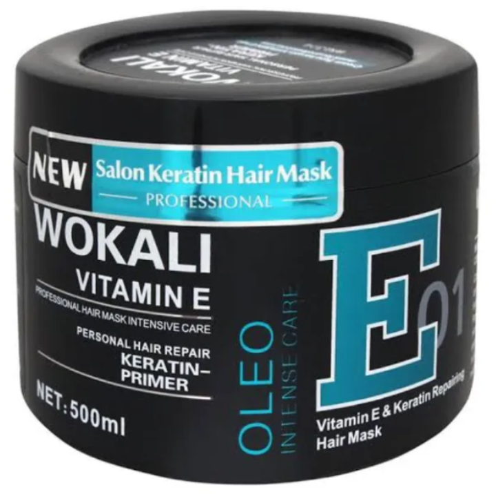 Wokali Vitamin E Professional Keratin Hair Mask – 500ml original | Daraz.pk