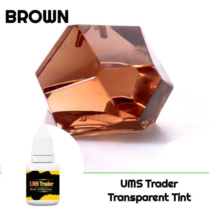 UMS Trader - Brown Transparent Tint Liquid Pigments For Epoxy Resin ...